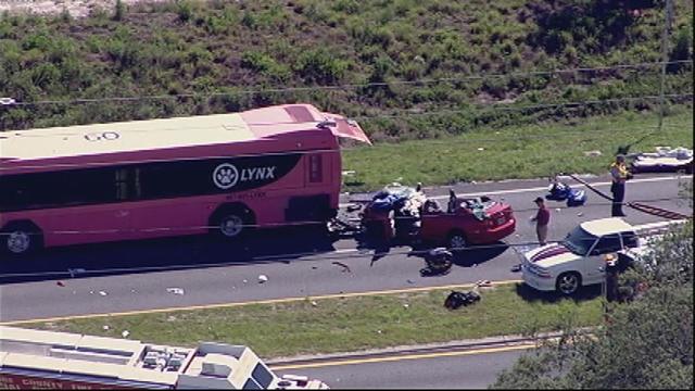Zellwood driver who crashed into Lynx bus had suspended license | WFTV