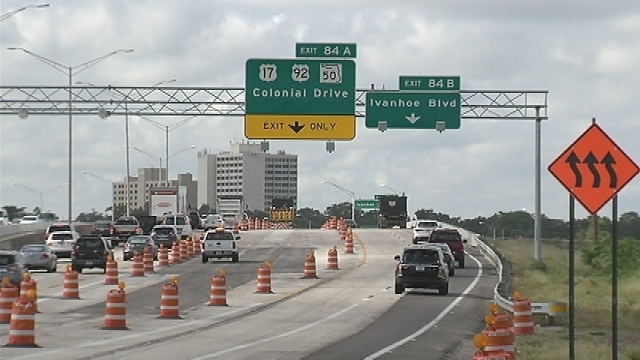 Major traffic shift on I-4 westbound in Orlando to begin Monday | WFTV