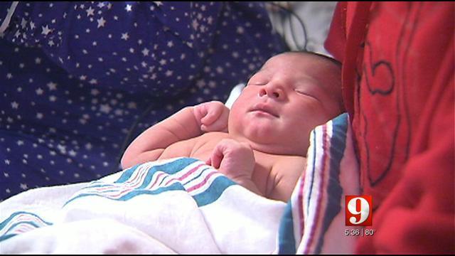 Baby delivered at Florida Hospital first in Orlando of the new year | WFTV