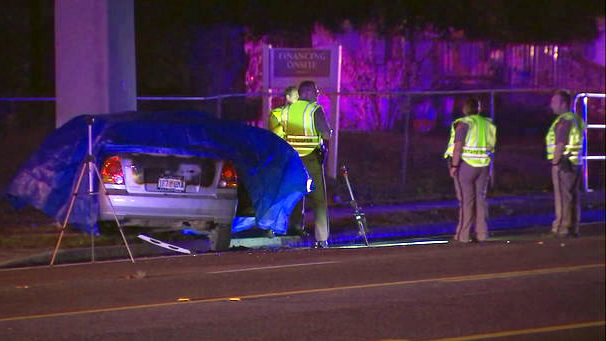Driver dead after car crashes into power pole on Rock Springs Road, FHP ...